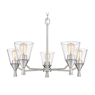 Millennium Lighting 412005 Artini 5 Light 24" Wide Chandelier - Bed ...