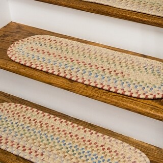 Charlesgate Braided Stair Treads 8"x28" SET of 4 - Bed Bath & Beyond ...