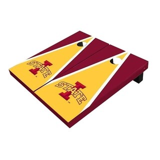 Iowa State Cyclones Yellow And Red Triangle Cornhole Boards - Bed Bath ...