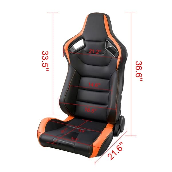 Modern Pineapple Seat Fabric PVC Leather Single Seated Car Specific ...