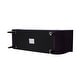 Alma 64.5" Modern Tufted Flared Arm Bench with Bolster Pillows - Bed ...