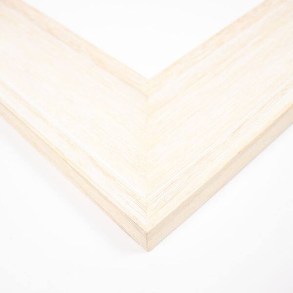 34x12 Frame White Solid Wood Picture Frame Width 3 Inches | Interior ...