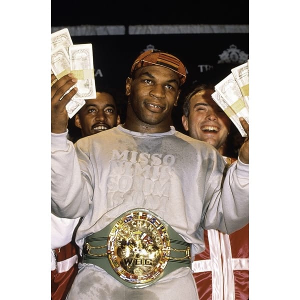 Mike Tyson holding money Photo Print - Bed Bath & Beyond - 25375105