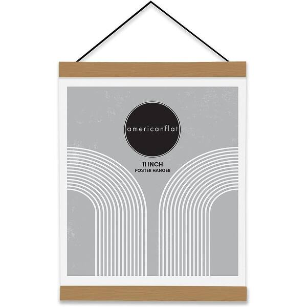 wooden magnetic poster frames