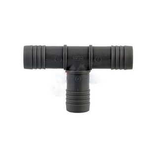 2 in. Black Poly Tee - Bed Bath & Beyond - 39110653