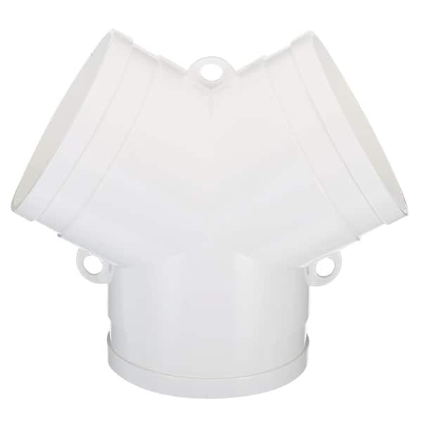 Duct Splitter, Y Connector Air Vent Duct Hose Exhaust Pipe Adapter ...