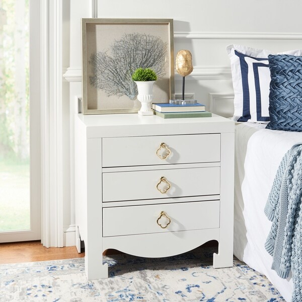 Safavieh 3 drawer nightstand store