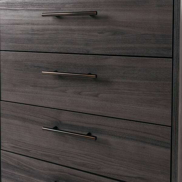 Brymont Dark Gray Four Drawer Chest - Bed Bath & Beyond - 32607551