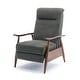 Sloan Wood Arm Push Back Recliner by Greyson Living - Bed Bath & Beyond ...