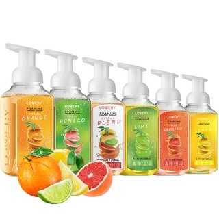 Lovery Foaming Hand Soap - Pack of 6 - Moisturizing Hand Soap - Citrus ...