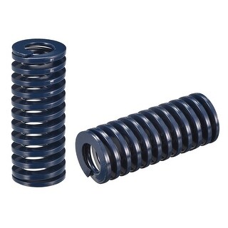 Die Spring, 2pcs 25mm OD 60mm Long Spiral Stamping Light Load ...