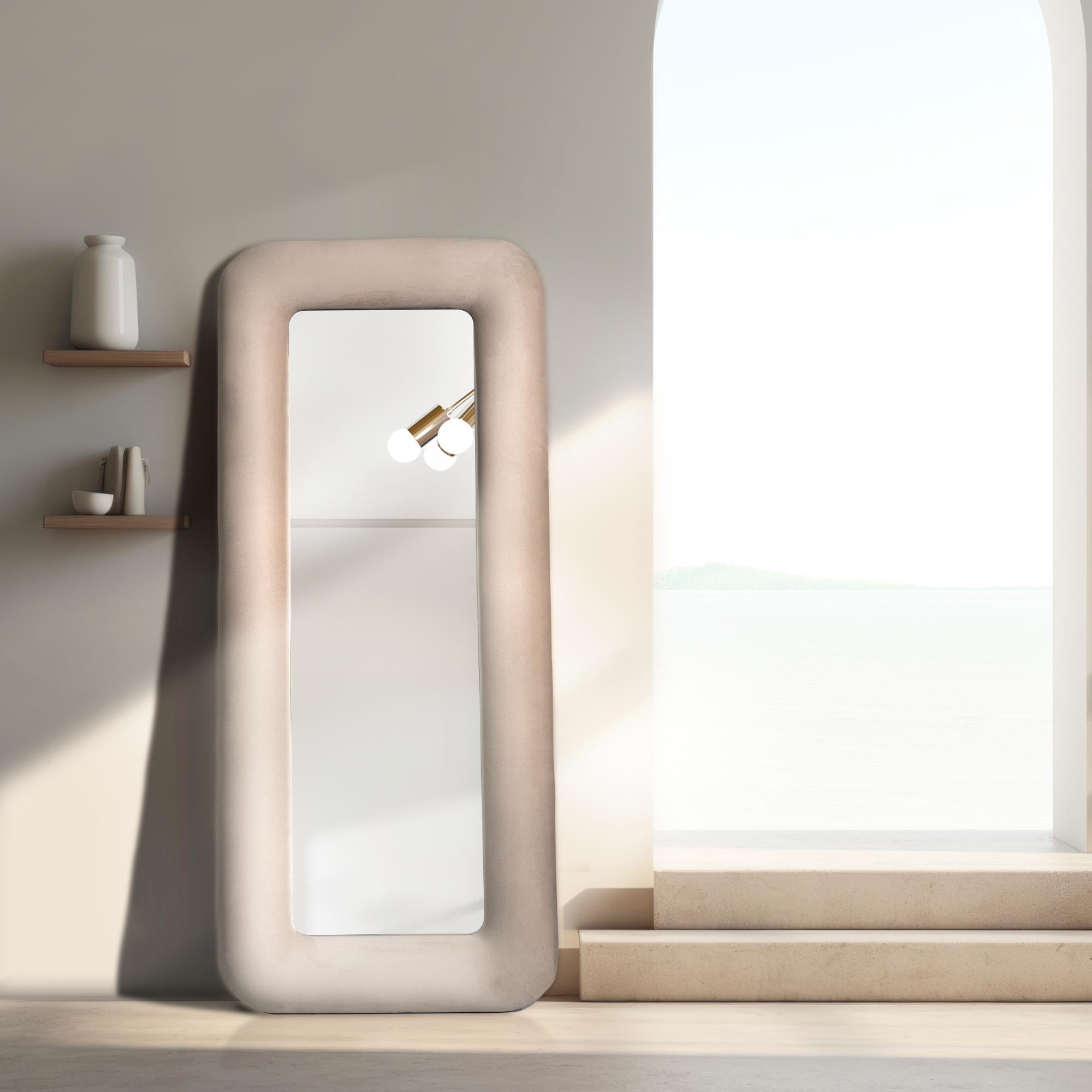 Beige Floor Mirrors - Bed Bath & Beyond