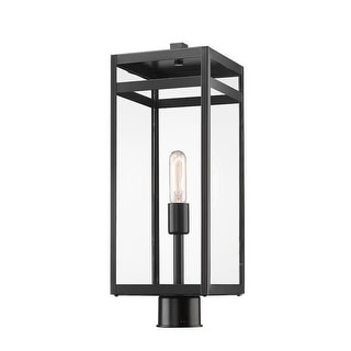 Z-Lite 596PHBR Nuri 22" Tall Outdoor Single Head Post Light - Bed Bath ...