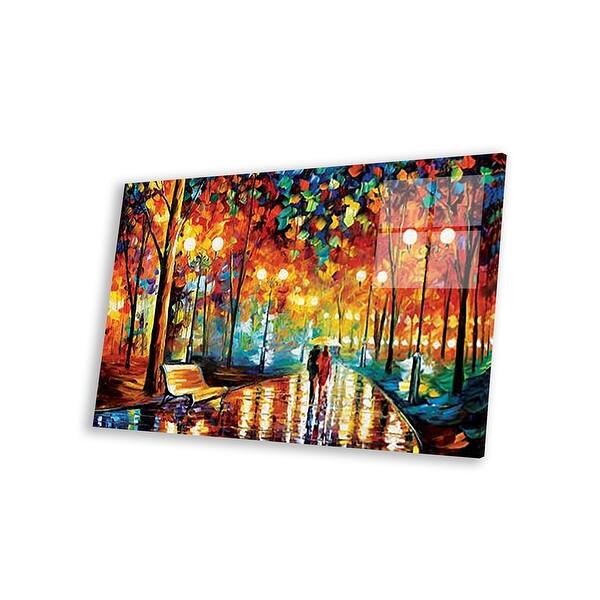 Rain's Rustle II Print On Acrylic Glass by Leonid Afremov - Bed Bath ...