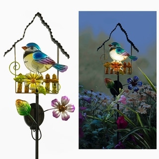 Solar Blue Jay or Cardinal Stake light - Bed Bath & Beyond - 33374606