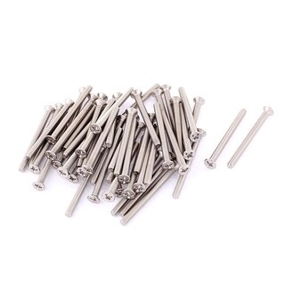 Phillips Head Stainless Steel Countersunk Bolts Machine Screws 50pcs ...