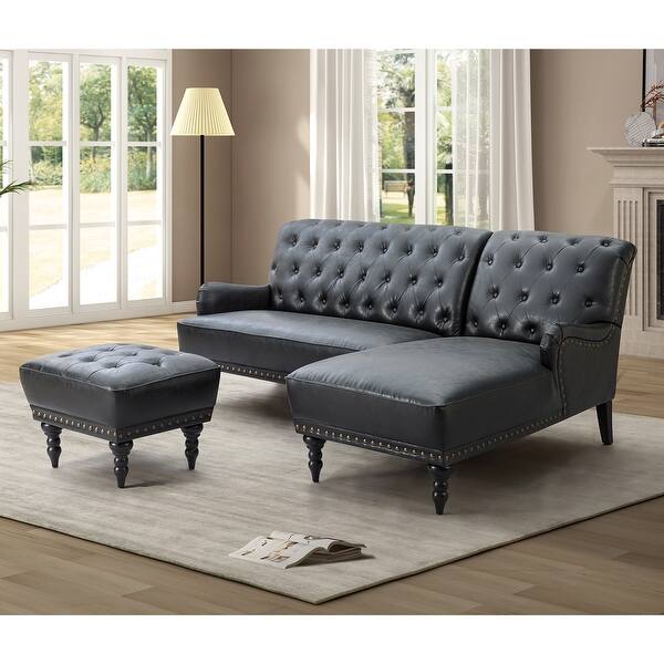 Molina Living Room Sectional Sofa with A Ottoman - Bed Bath & Beyond ...