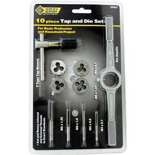 Steelgrip DR4827MM Metric Tap And Die Set, 10 Piece - Bed Bath & Beyond ...