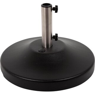 80lb Free Standing Umbrella Base, Prefilled Concrete, Resin, Removable ...