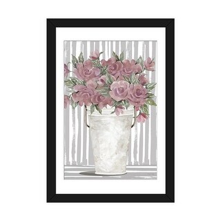 iCanvas "Pink Posies I" by Cindy Jacobs - Bed Bath & Beyond - 37376412
