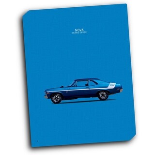 Chevy Nova 350 Yenko Deuce 70 16x20 Gallery Wrapped Stretched Canvas ...