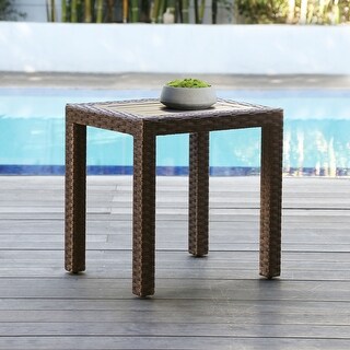 Abbyson Hamilton Outdoor Patio End Table - Bed Bath & Beyond - 31488354