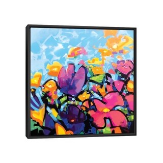 iCanvas "Scattered Colour I" by Scott Naismith Framed - Bed Bath ...