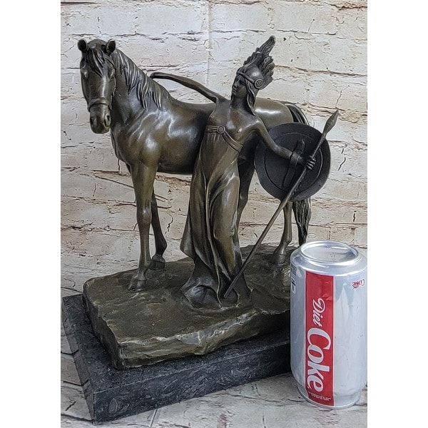 Hippolyta Queen Of The Amazonian Greek Mythology Bronze Statue ...