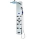 Blue Ocean 52" Aluminum SPA392M Shower Panel Tower with Rainfall Shower ...