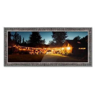 16x48 Frame Silver Picture Frame - Complete Modern Photo Frame - Bed ...