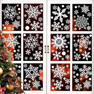 Snowflake Window Clings for Christmas - Bed Bath & Beyond - 41348602