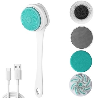 Electric Long Handle Body Back Massage Cleaning Brush - Bed Bath ...