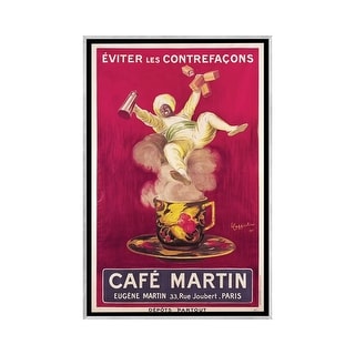 iCanvas "Cafe Martin Coffee Advertisement, 1921" by Leonetto Cappiello ...