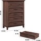 5 Drawer Dresser for Bedroom,Vertical Drawer Dresser with Large Storage ...