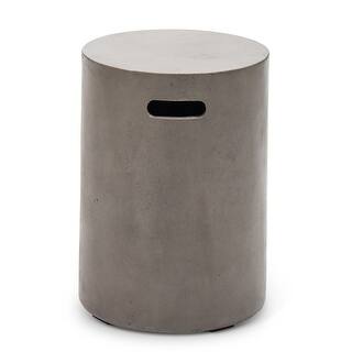 Urbia Cylinder Concrete Stool - N/A - Bed Bath & Beyond - 29921237