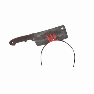 Bloody Butcher Knife Headband Halloween Costume Accessory - Bed Bath ...