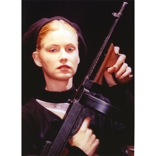 Tracy Needham With Rifle Close Up Portrait Photo Print - Bed Bath ...