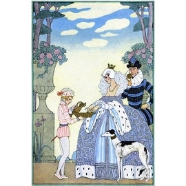 Elizabethan England by Georges Barbier Animals Art Print - Bed Bath ...