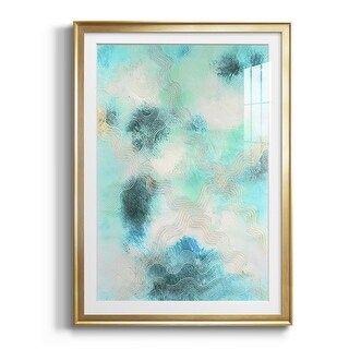 Blue Shift I Premium Framed Print - Ready to Hang - Bed Bath & Beyond ...