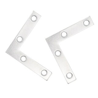 2" Zinc-Plated Corner Braces for Reinforcing Corner Joints Pack of 10 ...