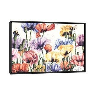 iCanvas "The Tipplers" by Maggie Vandewalle Framed Canvas Print - Bed ...