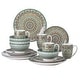 vancasso Mandala Bohemian Porcelain Dinnerware Set (Service for 4 ...