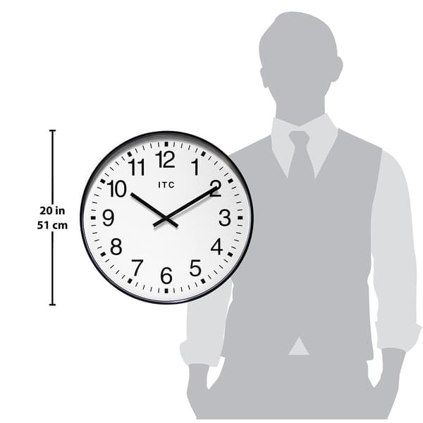 Oversize 19-Inch Wall Clock - Bed Bath & Beyond - 36516285