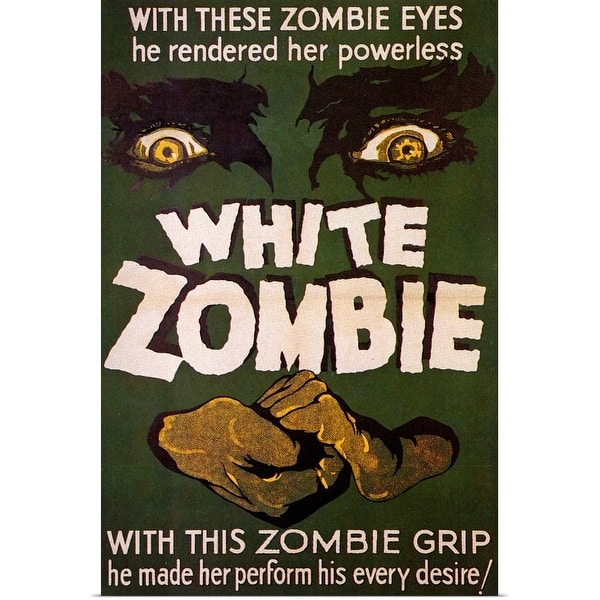 white zombie poster