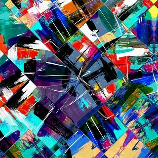 Fine Art Studio "Abstract 614" by R Bolokofsky Gallery Wrap Canvas ...