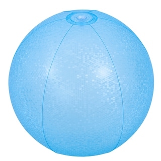 20" Blue Mosaic Inflatable Beach Ball - Bed Bath & Beyond - 38405472