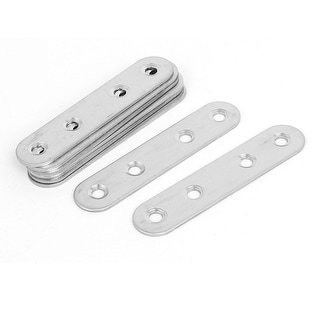Straight Repair Joining Mending Flat Plates Brackets 80mmx17mmx1.5mm ...