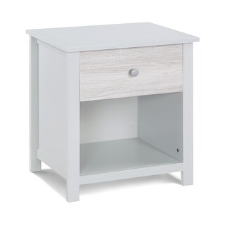 1-Drawer 1-Shelf Nightstand, Bed Console Table for Bedroom - Bed Bath ...