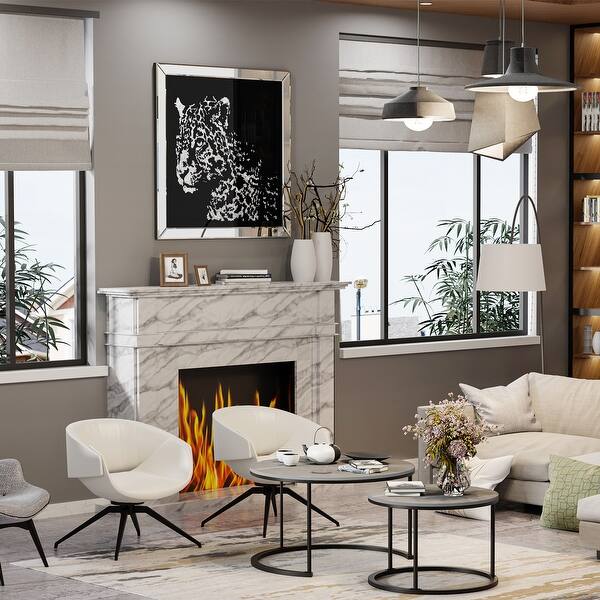 Leopard Crushed Diamond Decor Accent Wall Mirror - Bed Bath & Beyond ...