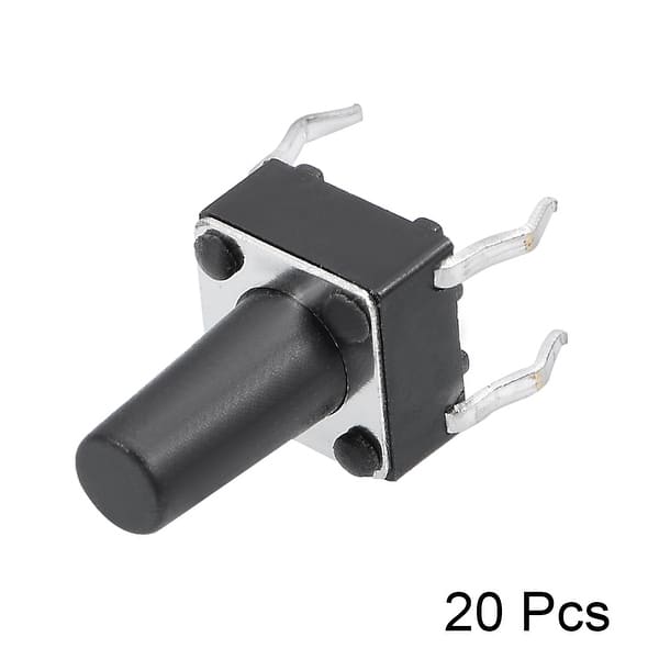 6x6x10mm Panel Mini/Micro/Small PCB Momentary Tactile Tact Push Button ...